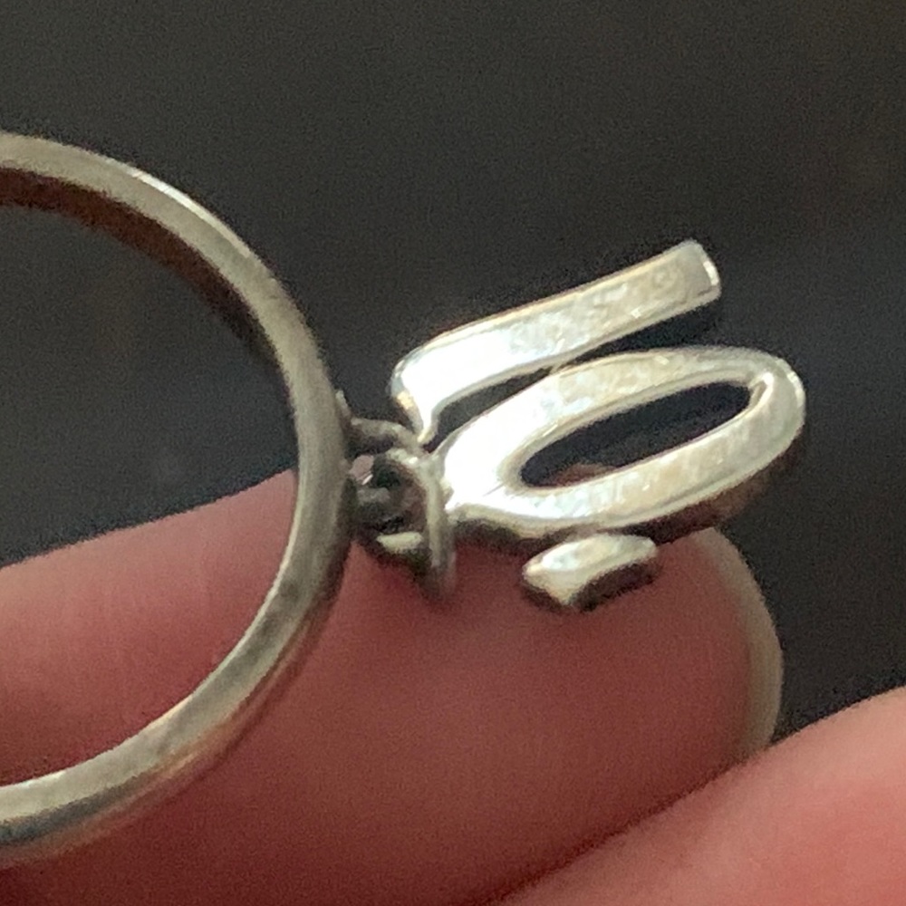 James Avery’01 Class Of 2001 Charm & Ring Rare - Gem